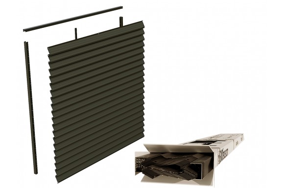 Louvered fence panels | Metal louver outlet
